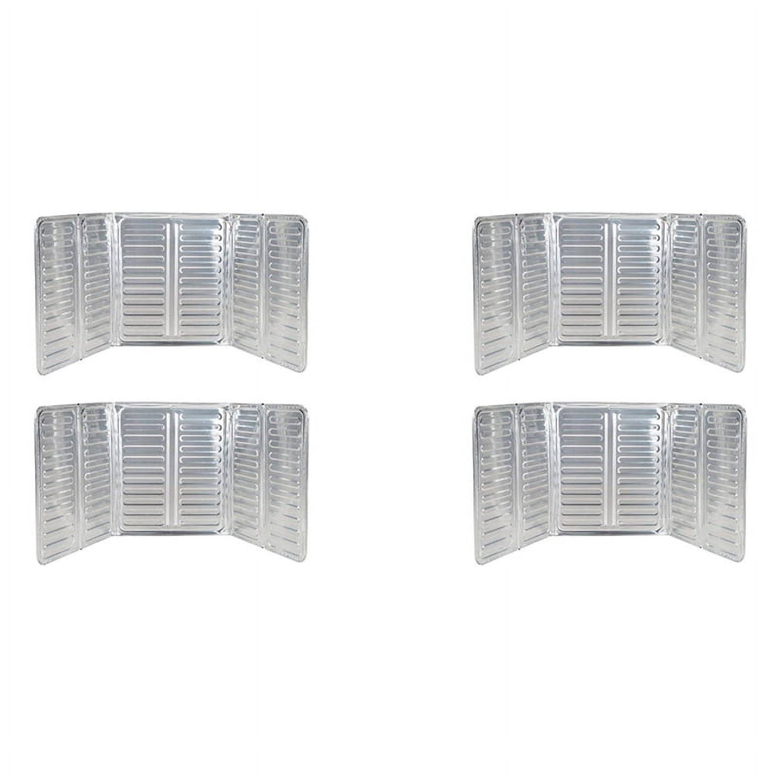 4X Kitchen Cooking Frying Oil Splash Screen Cover Anti Splatter Shield ...