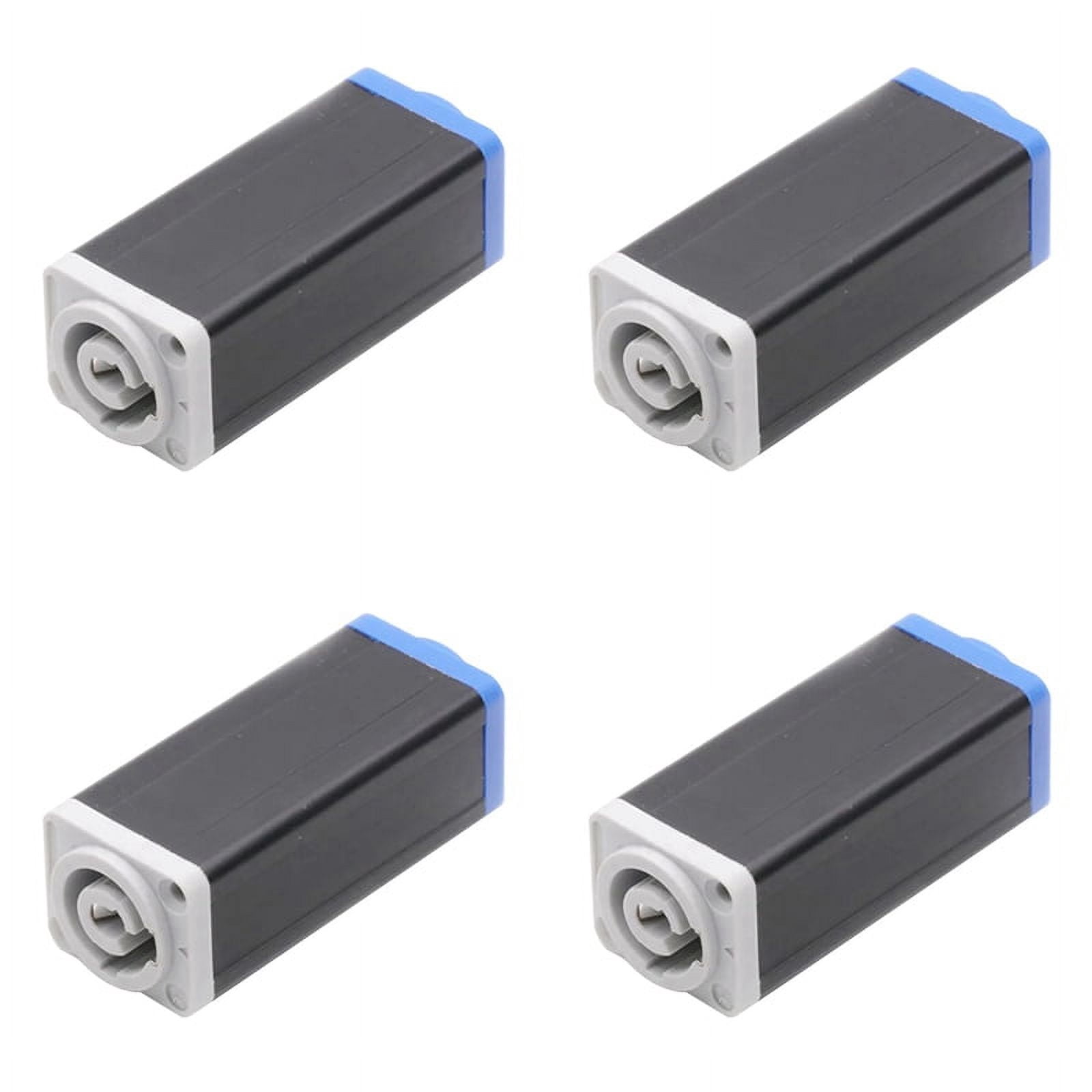 4X LED PowerCon AC Coupler Adapter Extender Connector High Quality ...