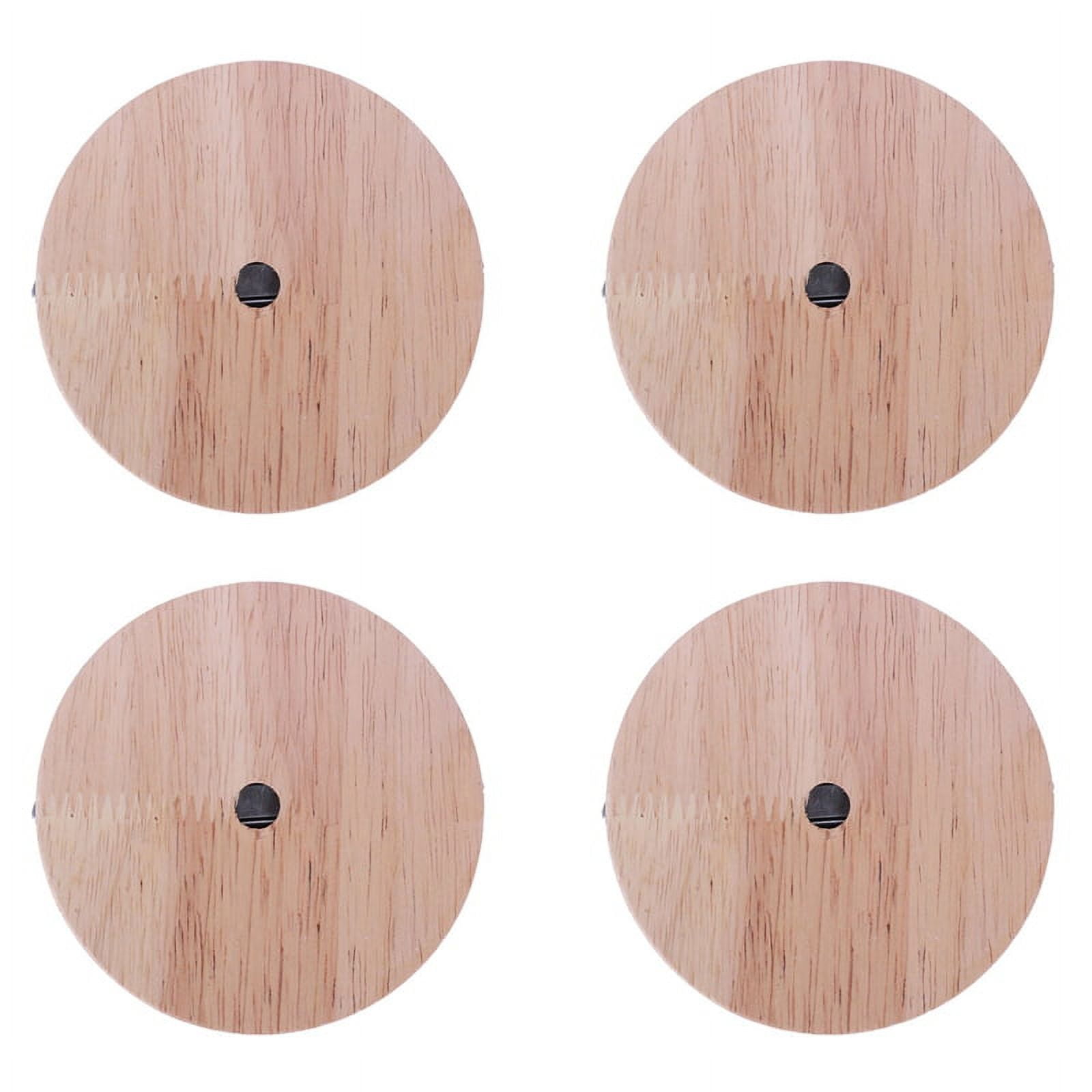 4X Lamp Base Concise Style Modern Ceiling Plate Wooden Ceiling Holder ...