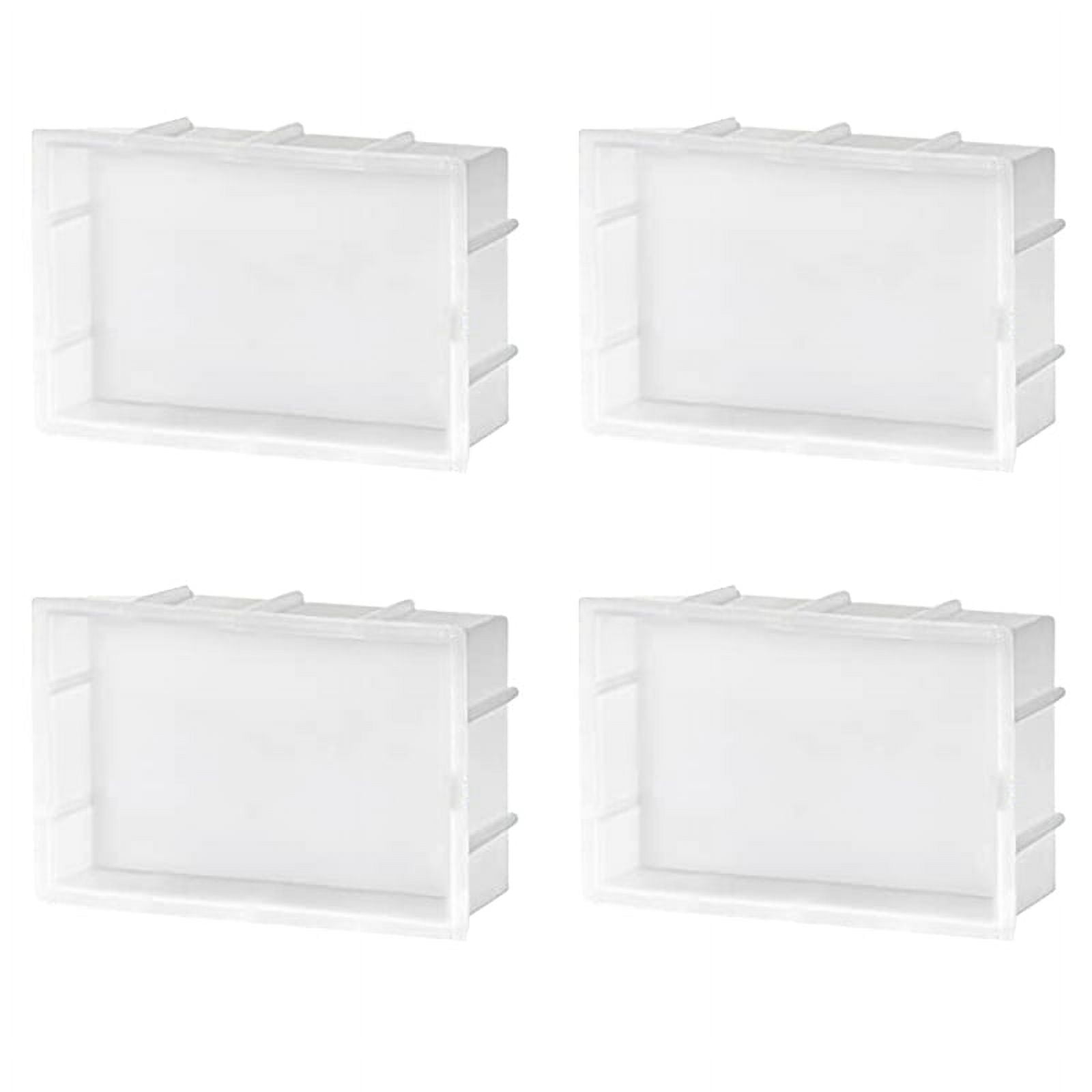 4X Large Resin Molds, Rectangle Silicone Molds for Resin Casting, Epoxy ...