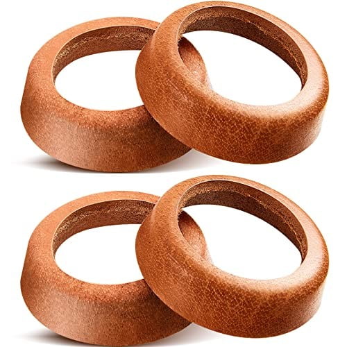 4X Leather Cuff Handle Pump Replacement for Model 75 Handle Pump Piston ...