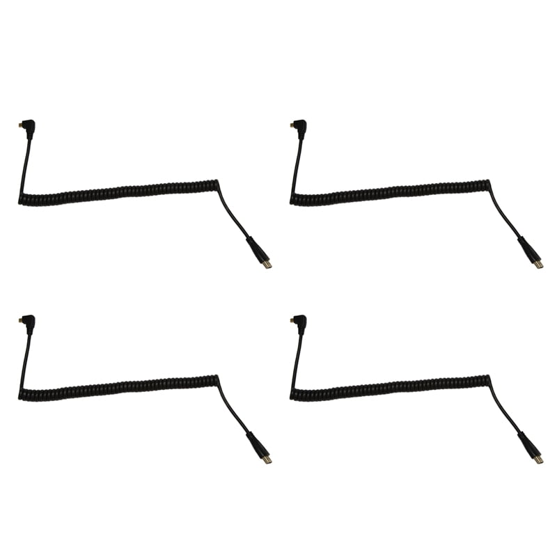 4X Left-Angled Micro- to Male Cable Stretched Length for Cameras ...
