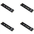 4X M.2 A+E KEY Slot to M.2 NVME Adapter Card NGFF to KEY-M Expansion ...
