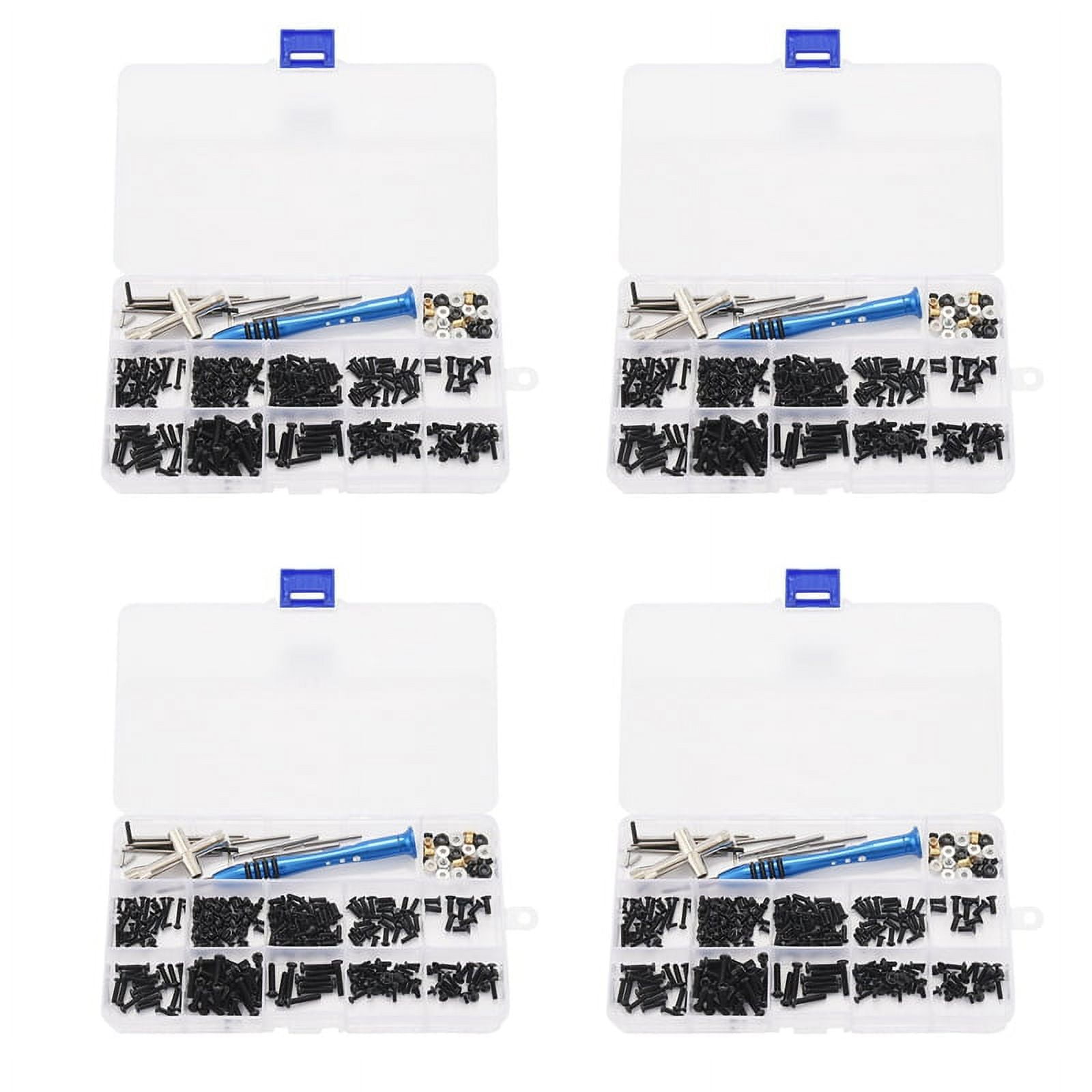 4X M2 M2.5 M3 Screw Fastener Kit Sleeve Hex Wrench Swing Arm Pin Screws ...