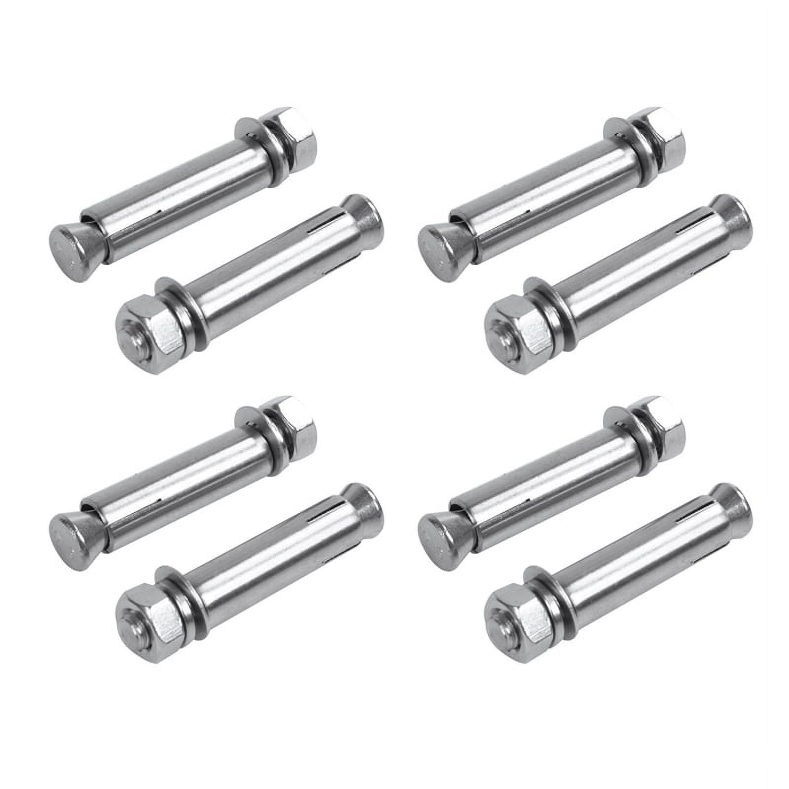 4X M8X60mm Wall Concrete Brick Expansion Screws Closed Hook Anchor ...