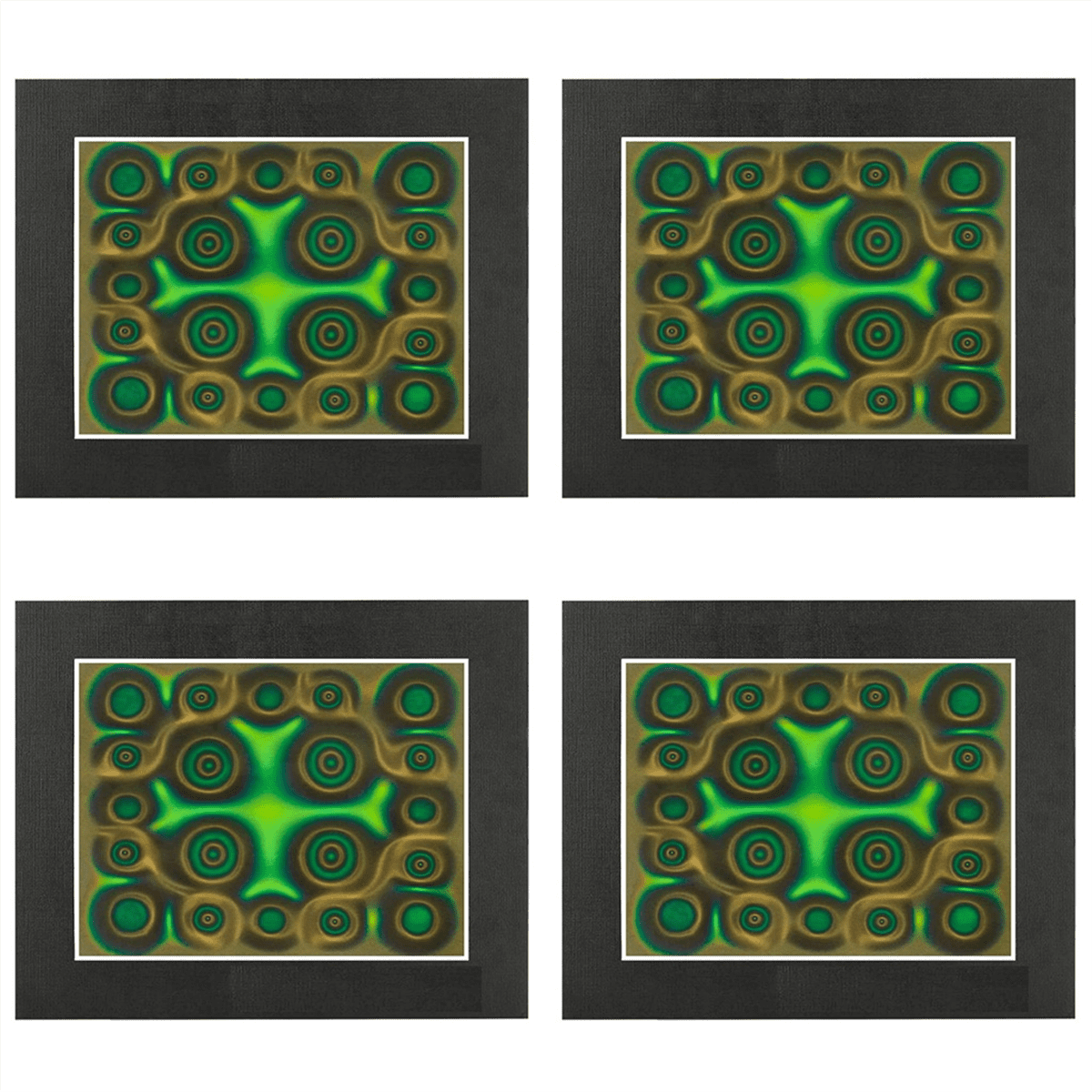 4X Magnetic Viewing Film,6X4 Inch Green Field Display Film,Magnetic ...