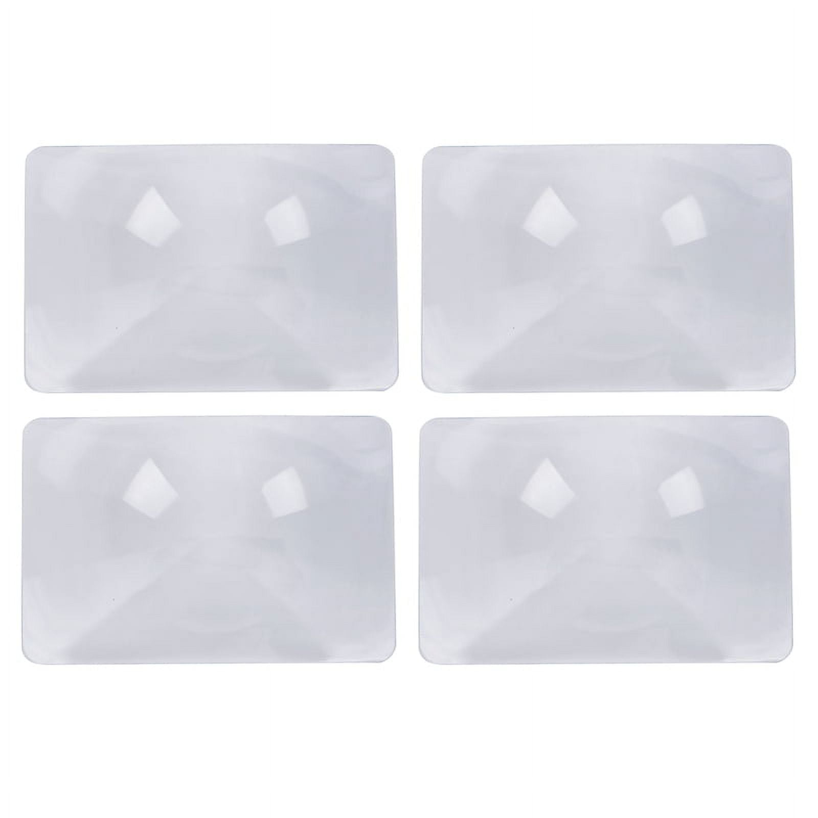 4X Magnifier Fresnel Lens Page 3X Magnifying Sheet 180X120X0.5mm,4 x ...