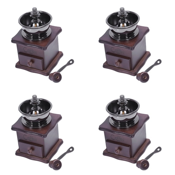 4X Manual Coffee Grinder, Hand Coffee Beans Grinding Machine, Hand ...