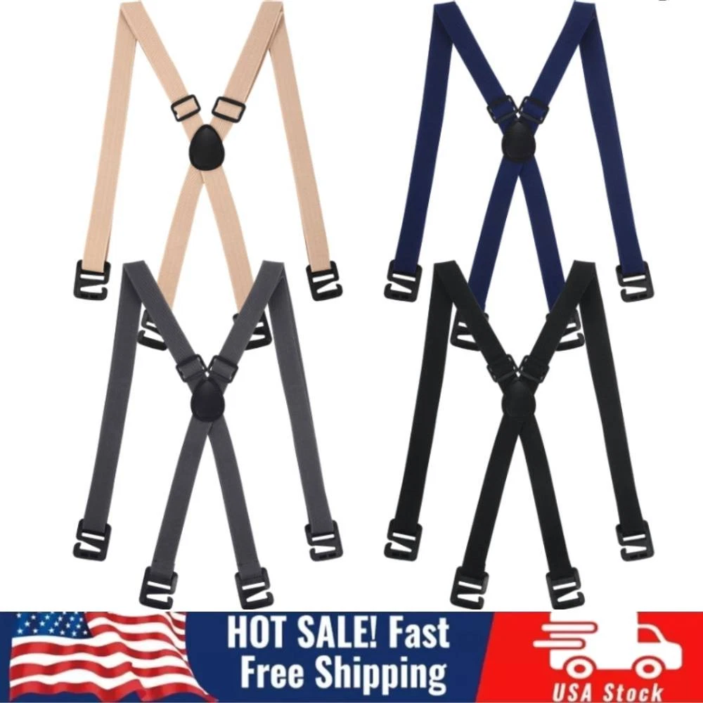4X Men Hidden Suspenders Hidden Suspenders Adjustable Under Clothing ...