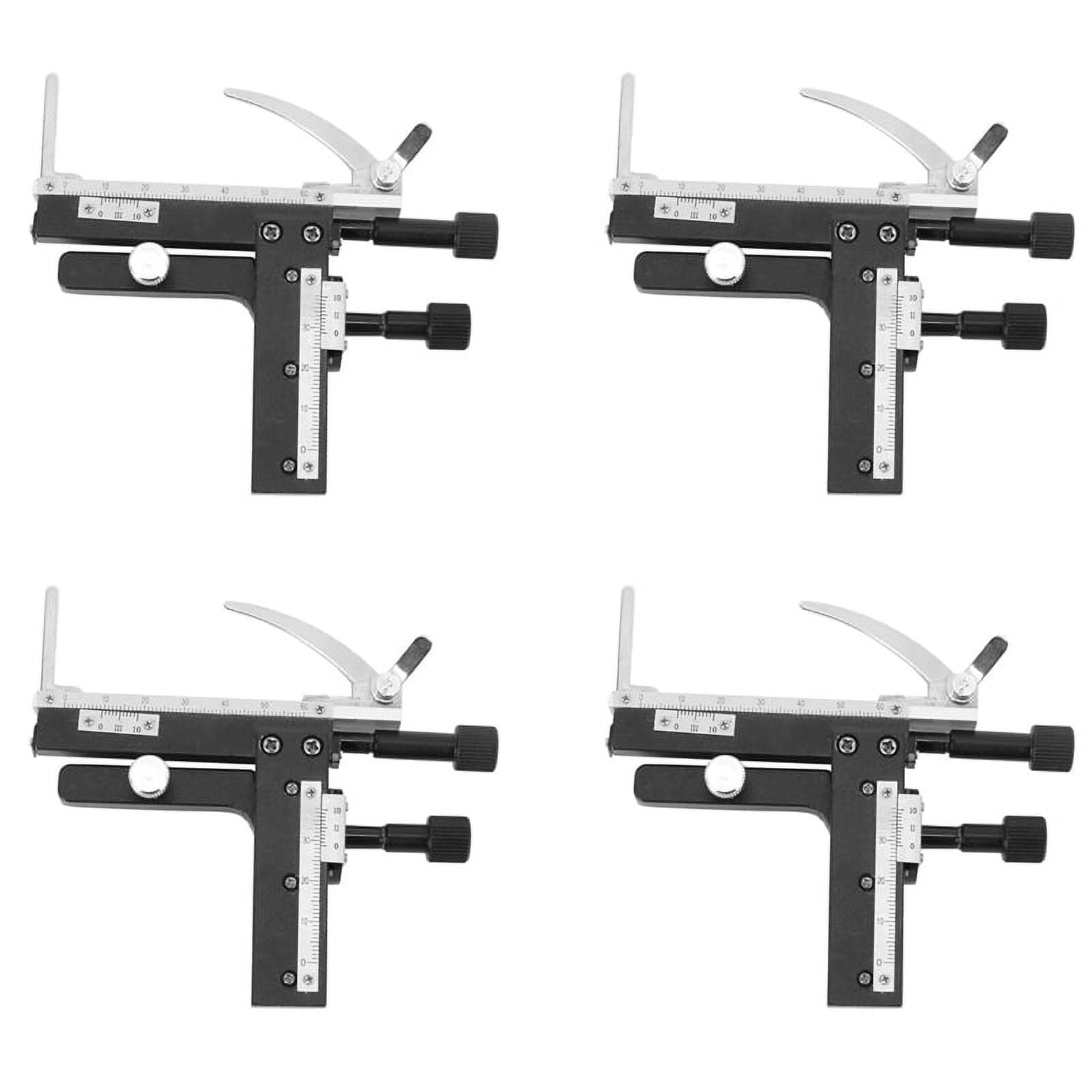 4X Microscope Attachable Mechanical Stage X-Y Moveable Caliper Vernier ...