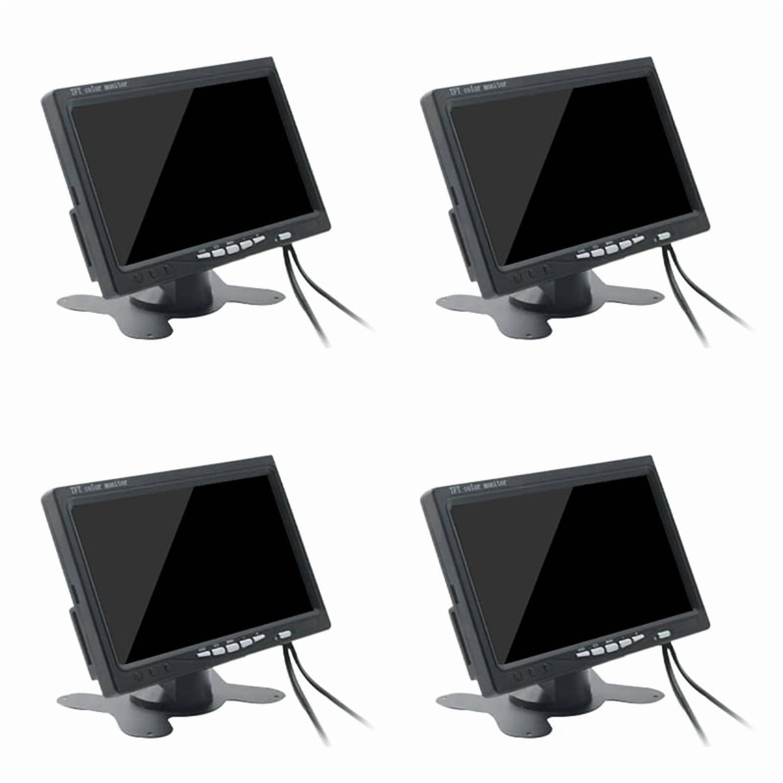 4X Mini TV 7 Inch HD Monitor 800X480 Portable Car LCD Screens on DVD ...