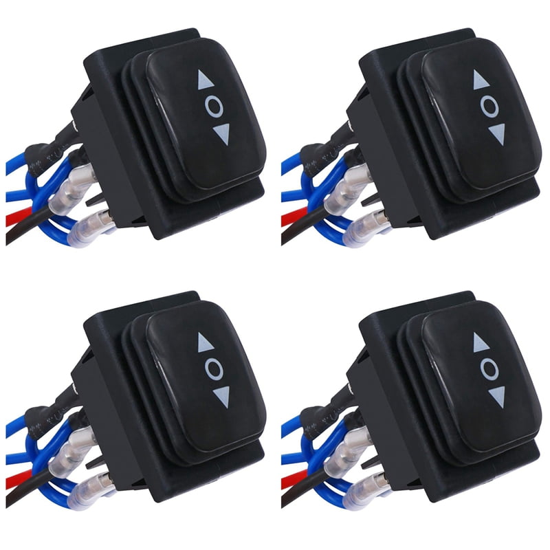 4X Momentary Polarity Reverse Switch Waterproof Control Motor Actuator ...
