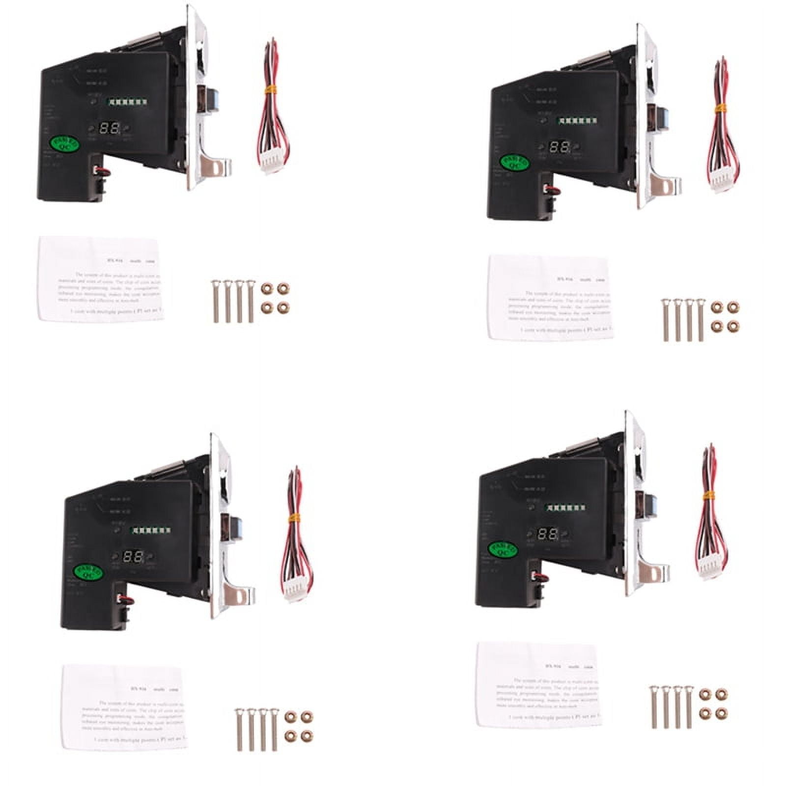 4X Multi Coin Acceptor for Mechanism Vending Machine Mech Game ...