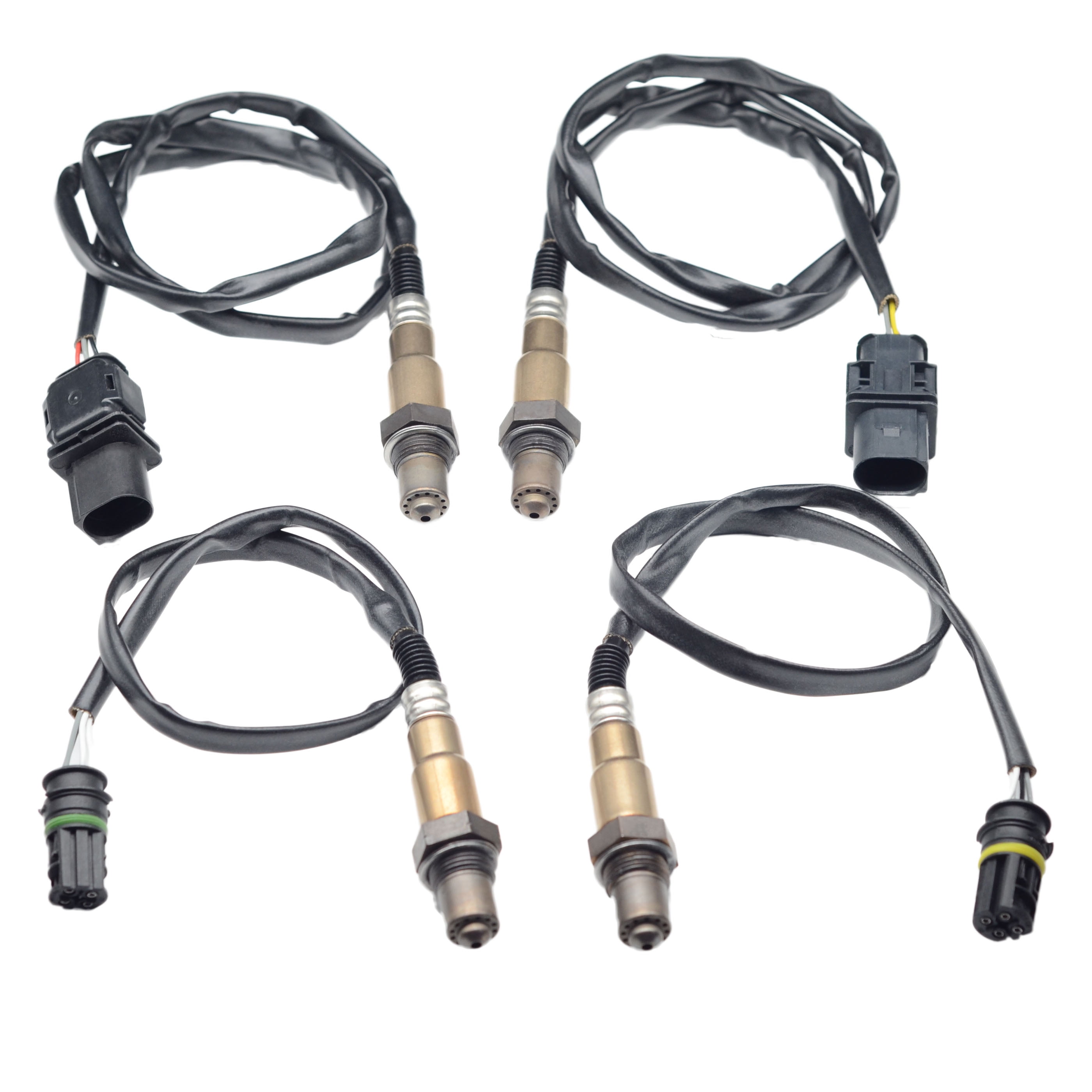 4X O2 Oxygen Sensor Upstream+Downstream For BMW 335i 2007 2008 2009 ...