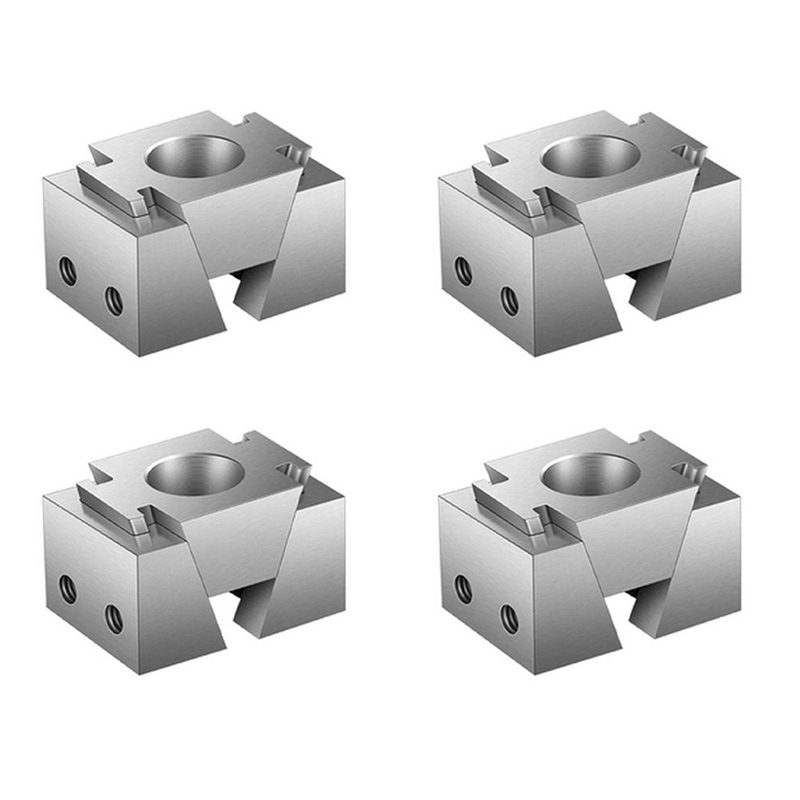 4X Ok Fixture Wedge M6 Expansion Machine Tabletop Adjustable Side Fixed ...
