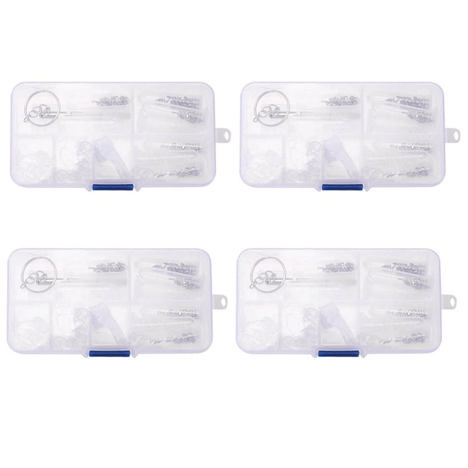 4X Optical Glasses Repair Kit Eyeglass Repair Screws Tool Box Eyeglass ...