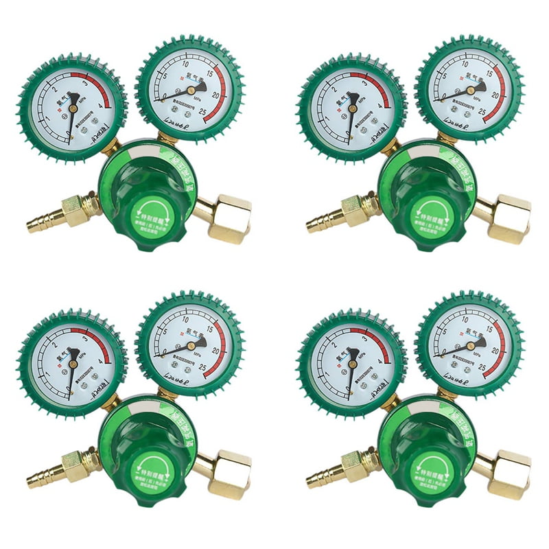 4X Oxygen Gas Bottle Regulators O2 Reducing Pressure Inhaler Acetylene ...