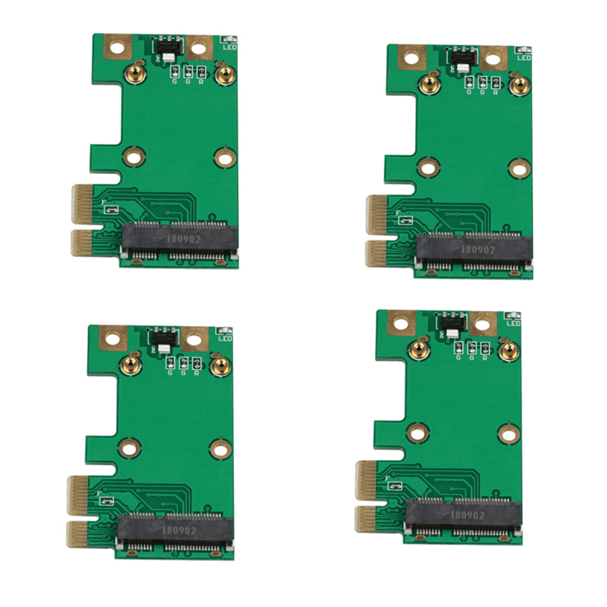 4X PCIE to Mini PCIE Adapter Card, Efficient, and Portable Mini PCIE to ...