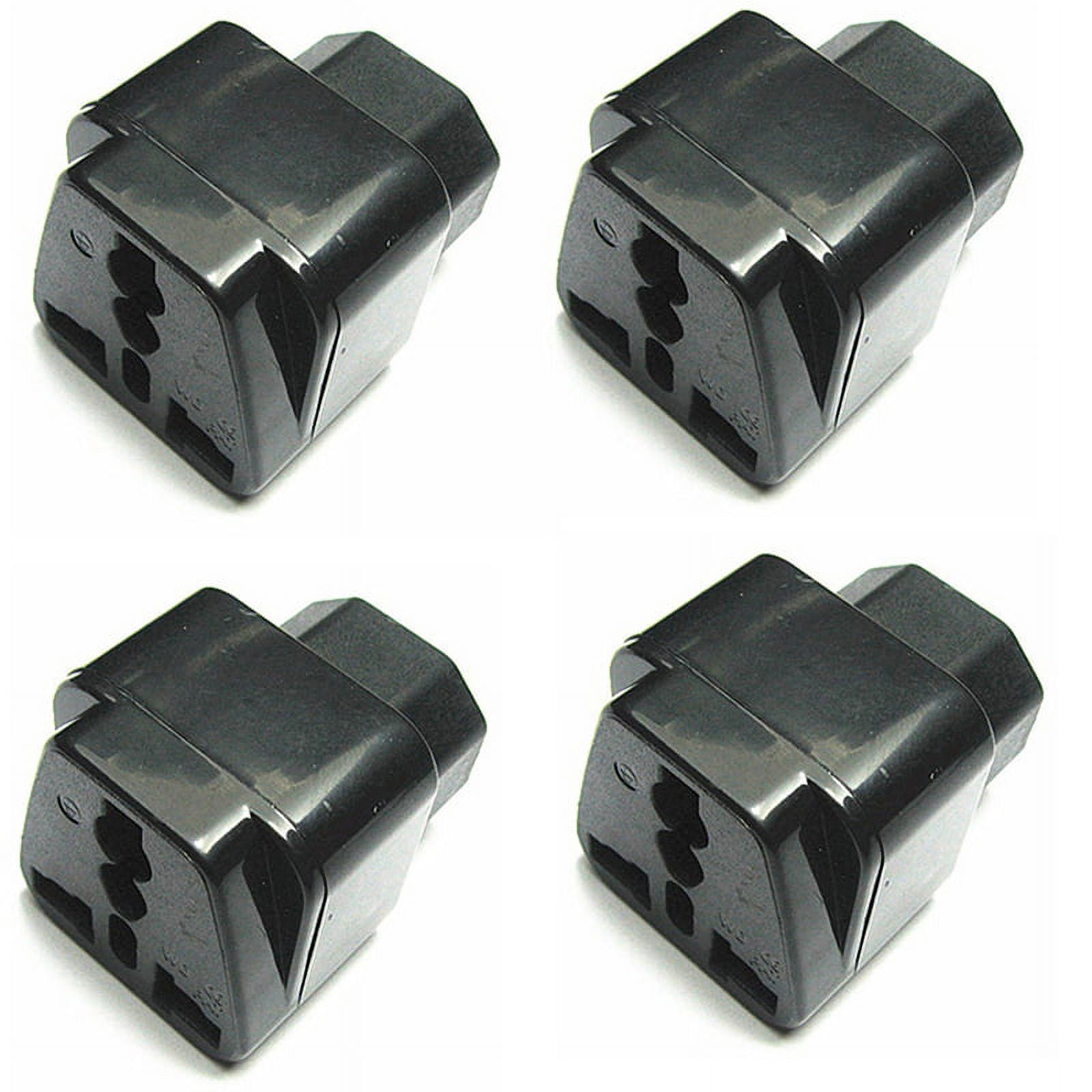 4X PDU Special Conversion Plug UPS C13 to Universal Socket Server ...