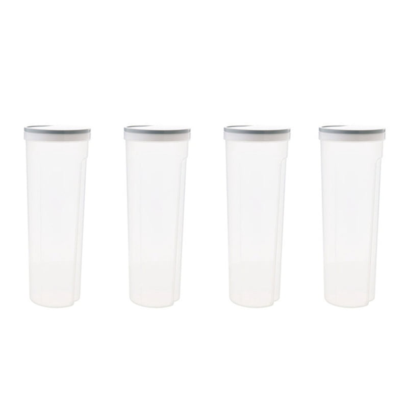 4X PP Tall Food Storage Spaghetti Noodle Pasta Container with Locking ...