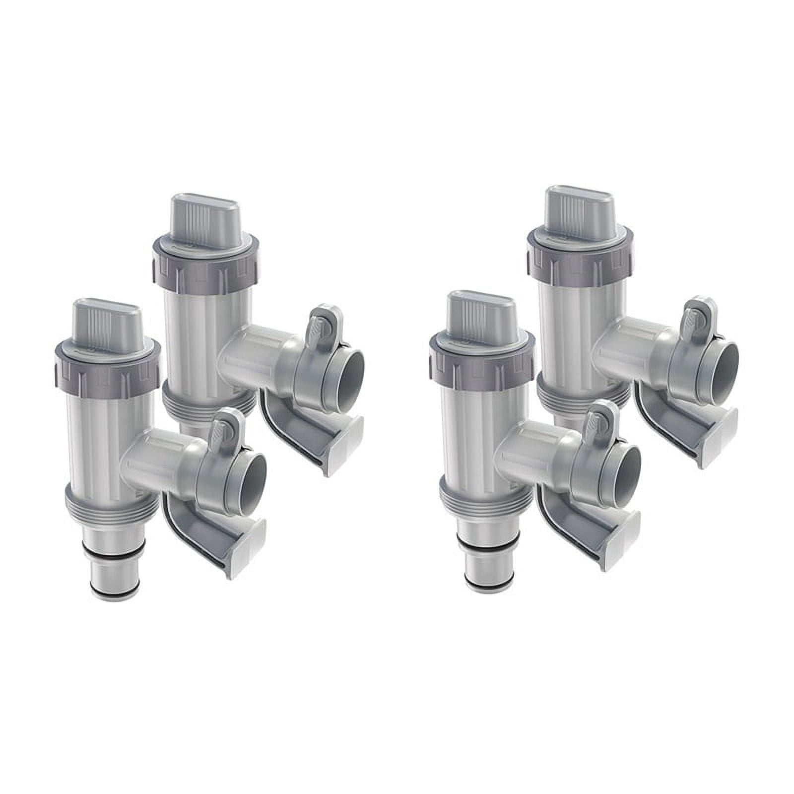 4X Pool Hose Adapter, Swimming Pool Replacement Parts Pool Hose Bracket ...