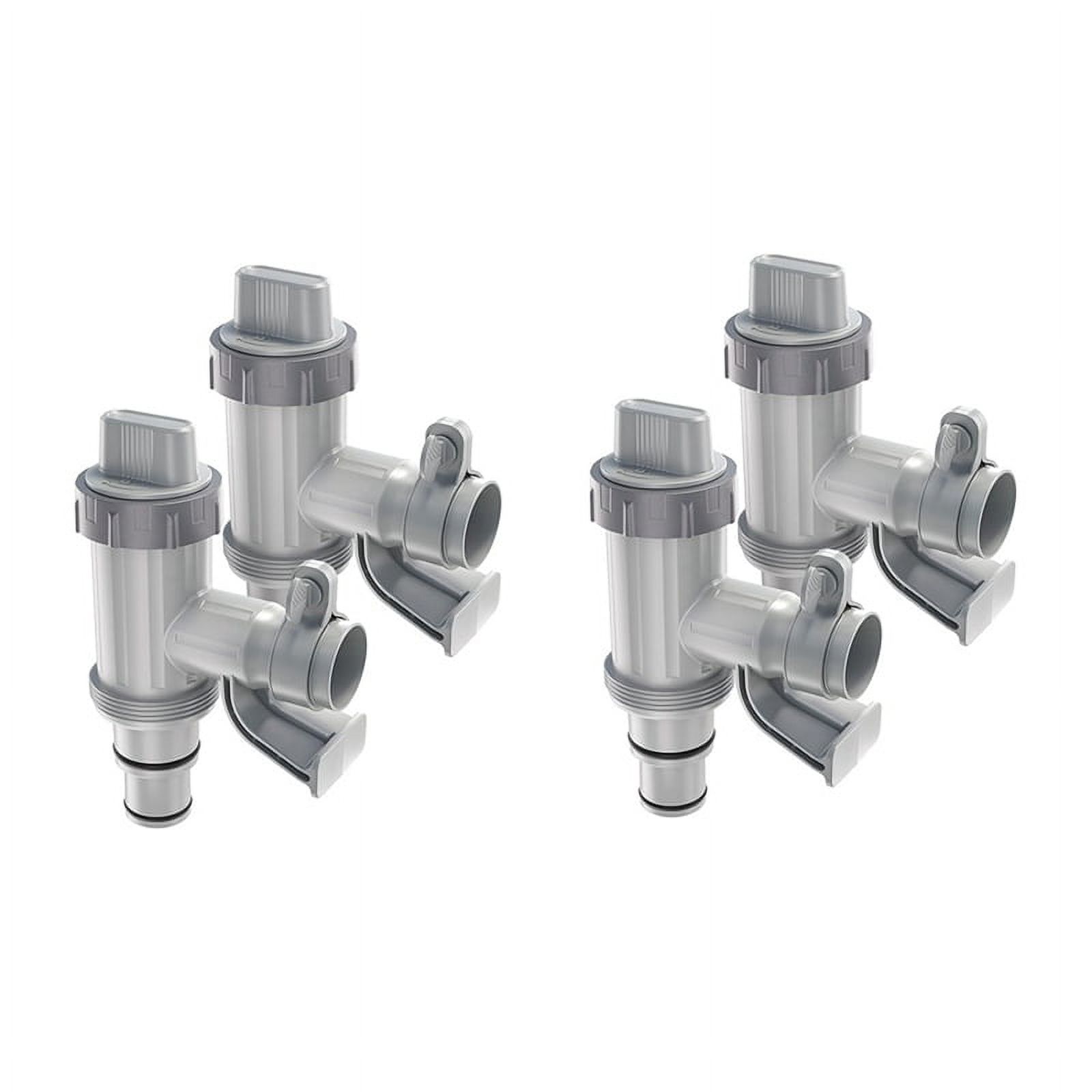 4X Pool Hose Adapter, Swimming Replacement Parts Bracket and Plunger ...