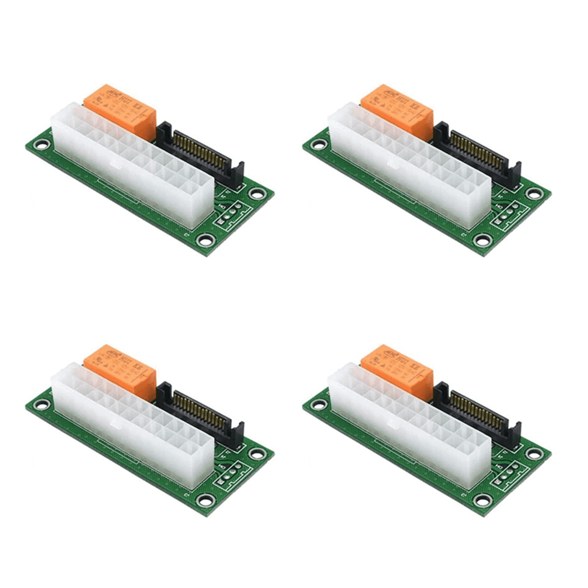 4X Power Board Dual PSU Multiple Power Supply Adapter Add2Psu with ATX ...