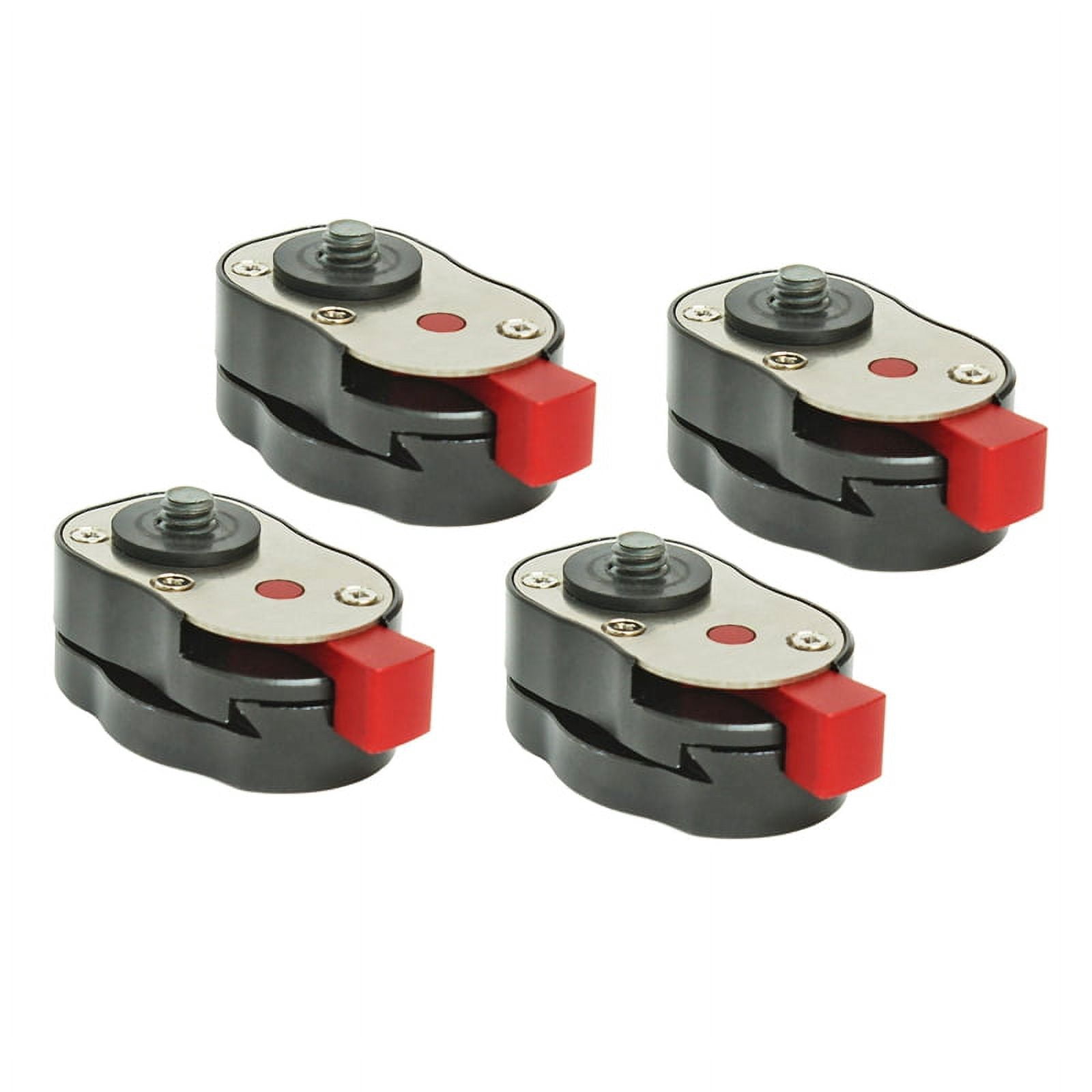 4X Professional 1/4Inch Mini Quick Release Plate System for Any Tripod ...