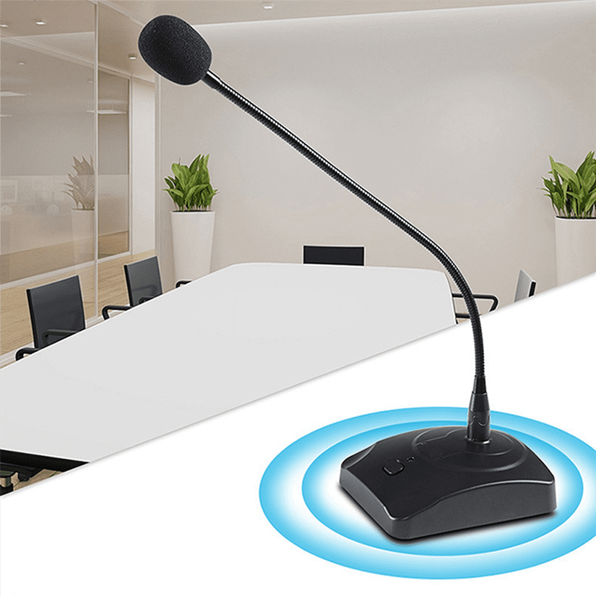 4X QR-501 Wired Conference Microphone, Office Meeting Gooseneck ...