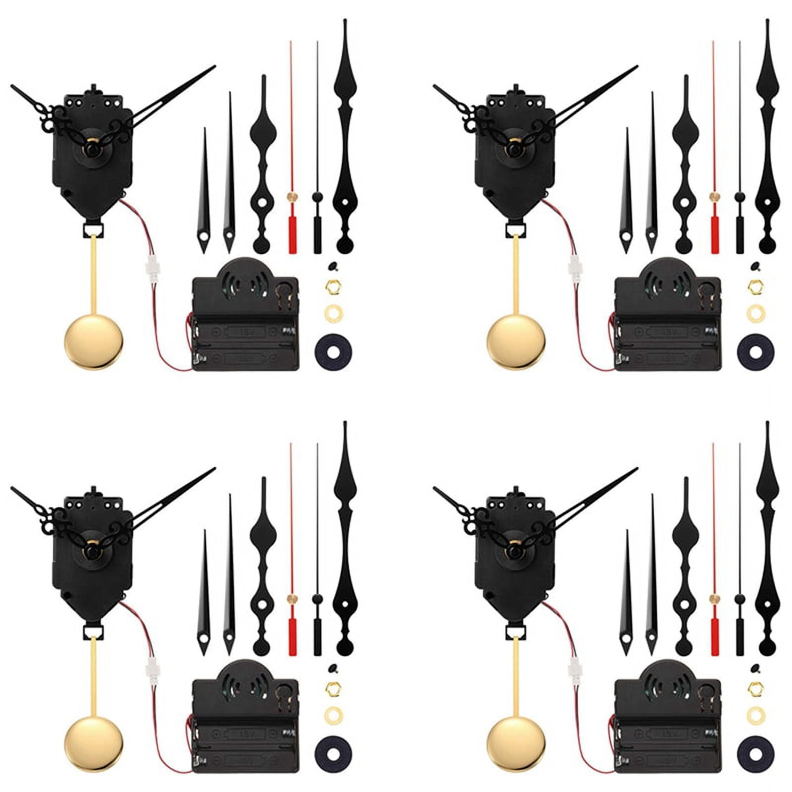 4X Quartz Pendulum Trigger Clock Movement Chime Melody Mechanism Clock ...