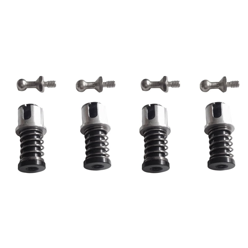 4X Quick Release M3 Tie Rod End Linkage Ball Head End Push Rod End ...