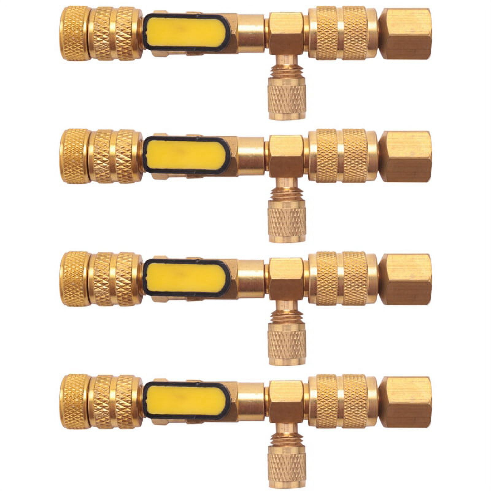 4X R410A R22 Dual Size SAE Port HVAC Valve Core Removal Installer Tool ...