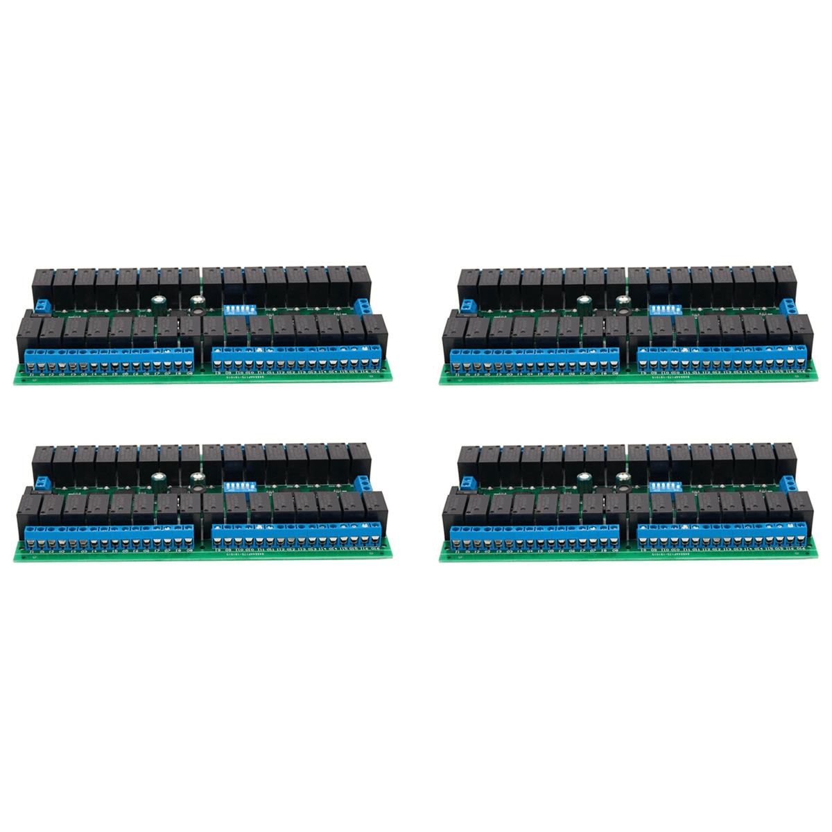 4X R421C32 DC12V 32 Channels Modbus RTU RS485 Bus Relay Module UART ...