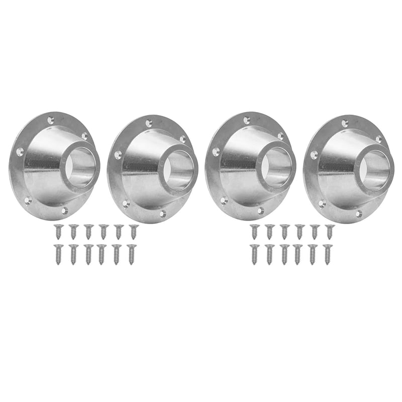 4X RV Table Base Aluminum Pedestal Table and Floor Mounting Base with ...