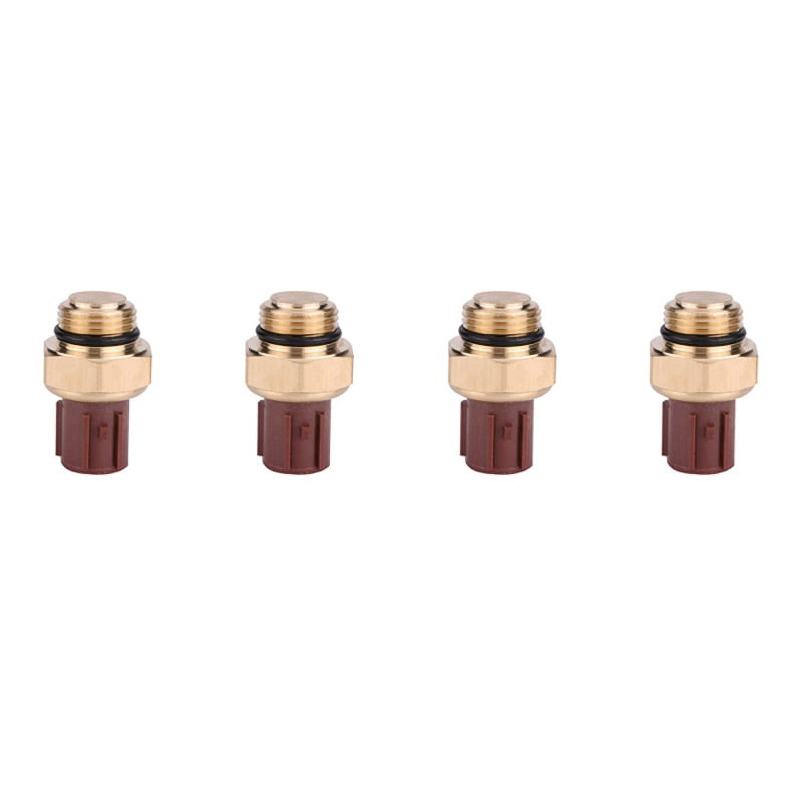 4X Radiator Coolant Fan Water Temperature Sensor Switch Replacement Car ...