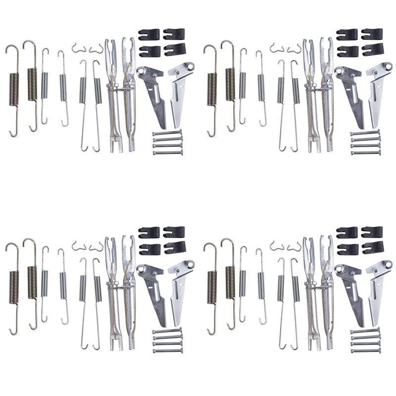 4X Rear Brake Shoes Adjuster Parts Kit For Toyota Hilux GGN25 KUN26 4X4 ...