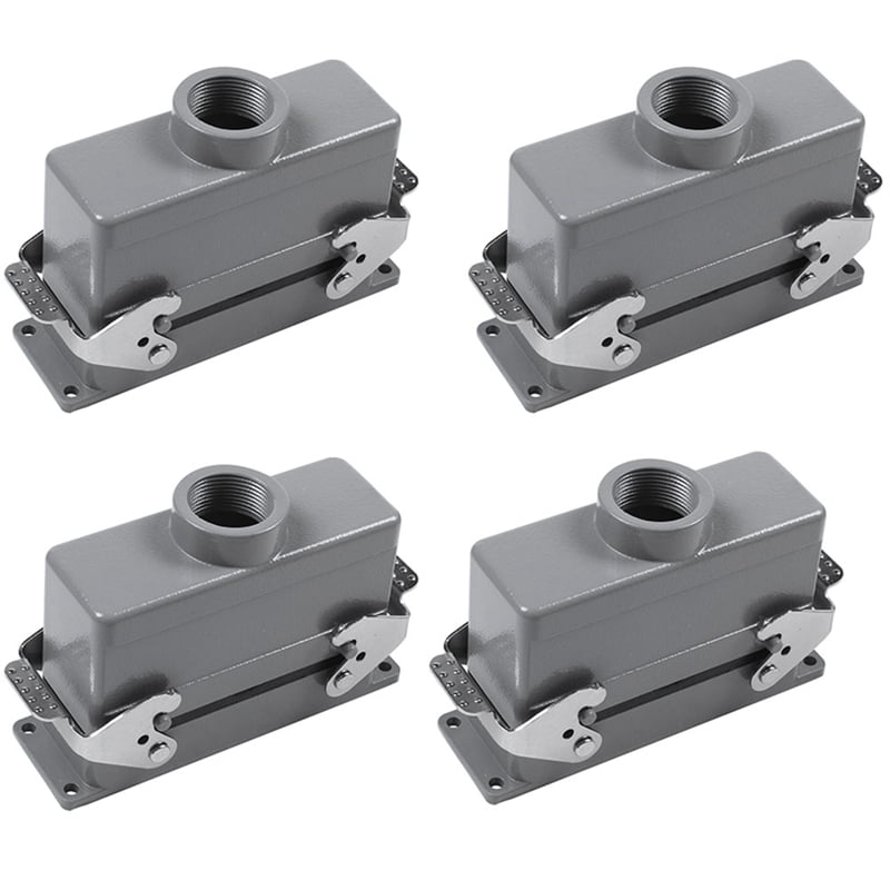 4X Rectangular H24B-He-024-1 Heavy Duty Connectors Power 24 Pin Cores ...