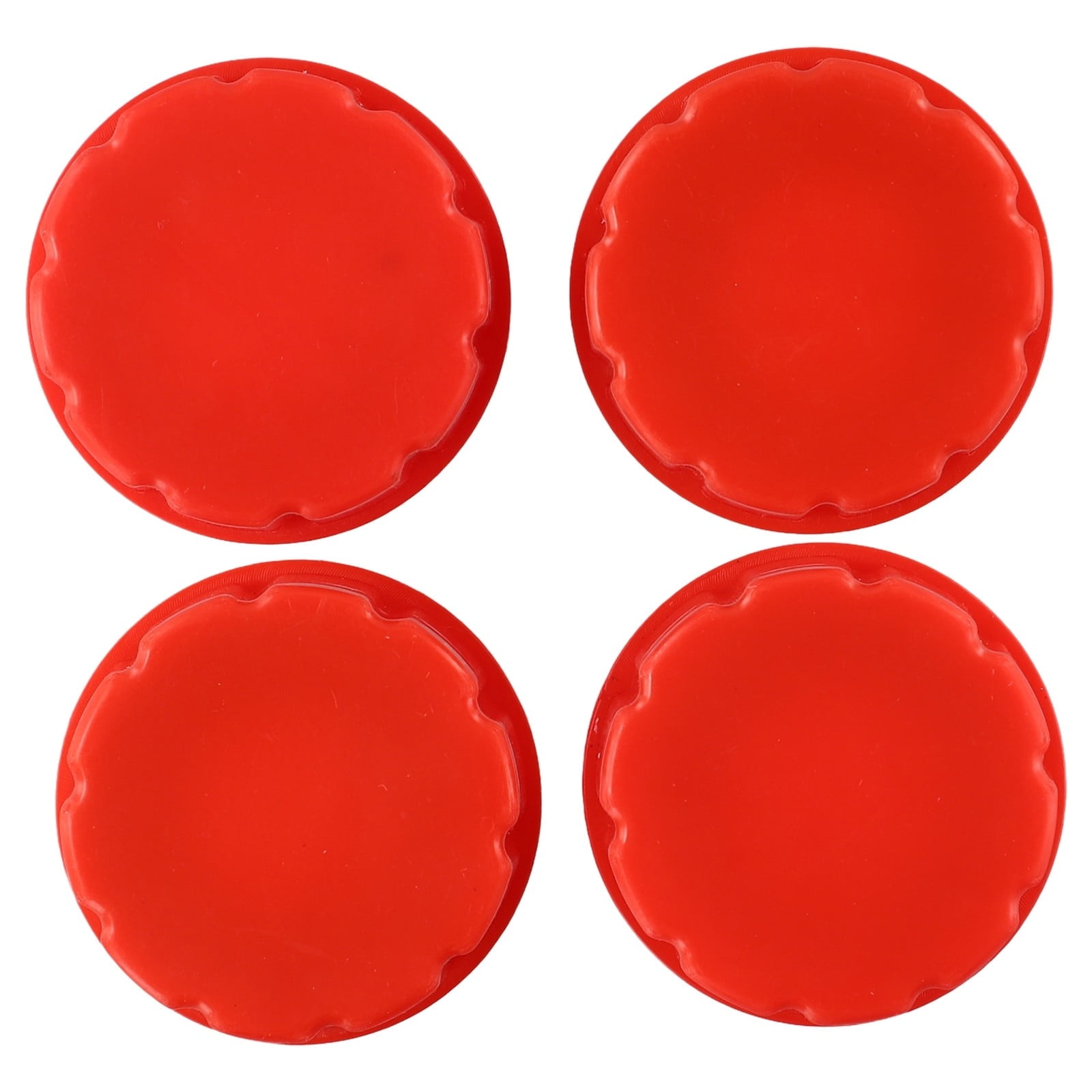 4X Replacement Gas Can Solid Base Cap Accessory Practical Coarse Thread ...