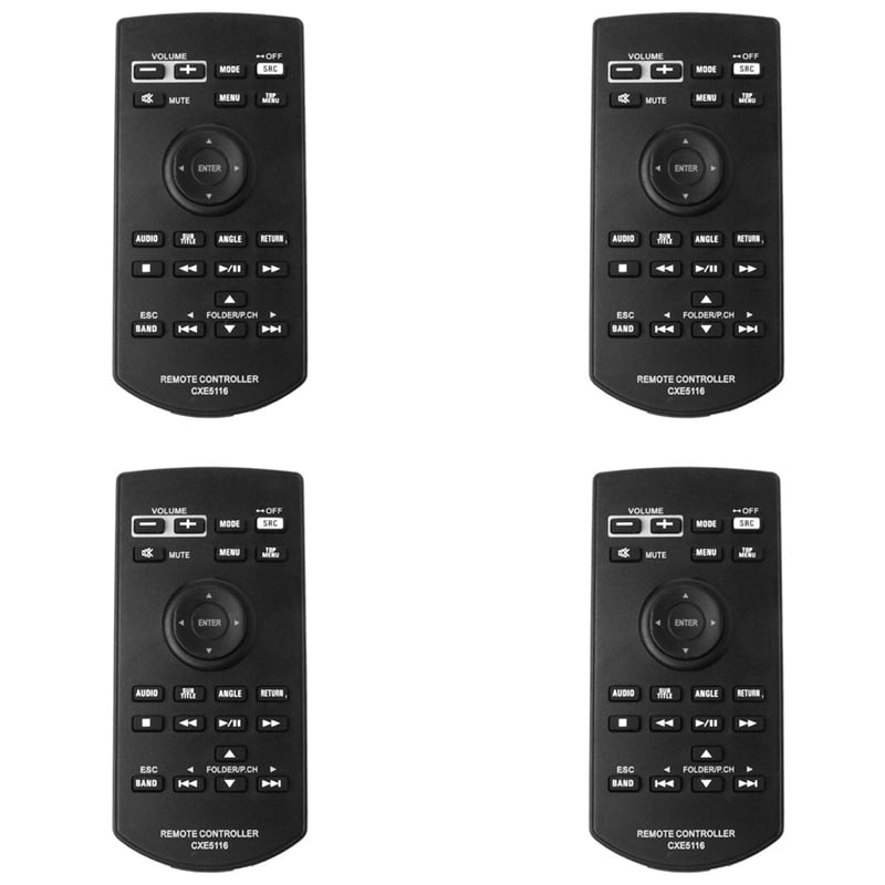 4X Replacement Remote Control CXE5116 for AVH-1300NEX AVH-X390BS AVH ...