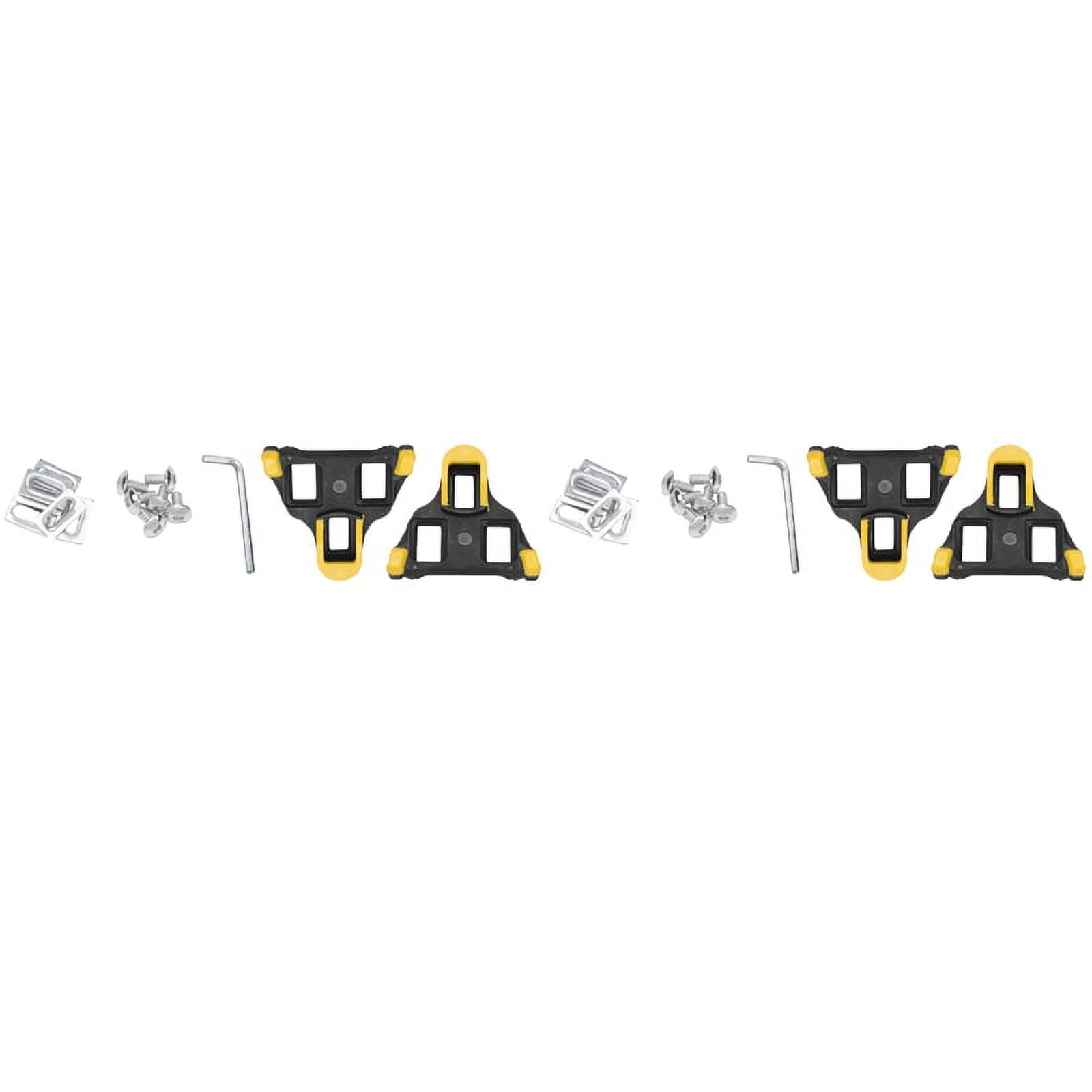 4X Road Bike Cleats 6 Degree Float Self-Locking Cycling Pedals Cleat ...