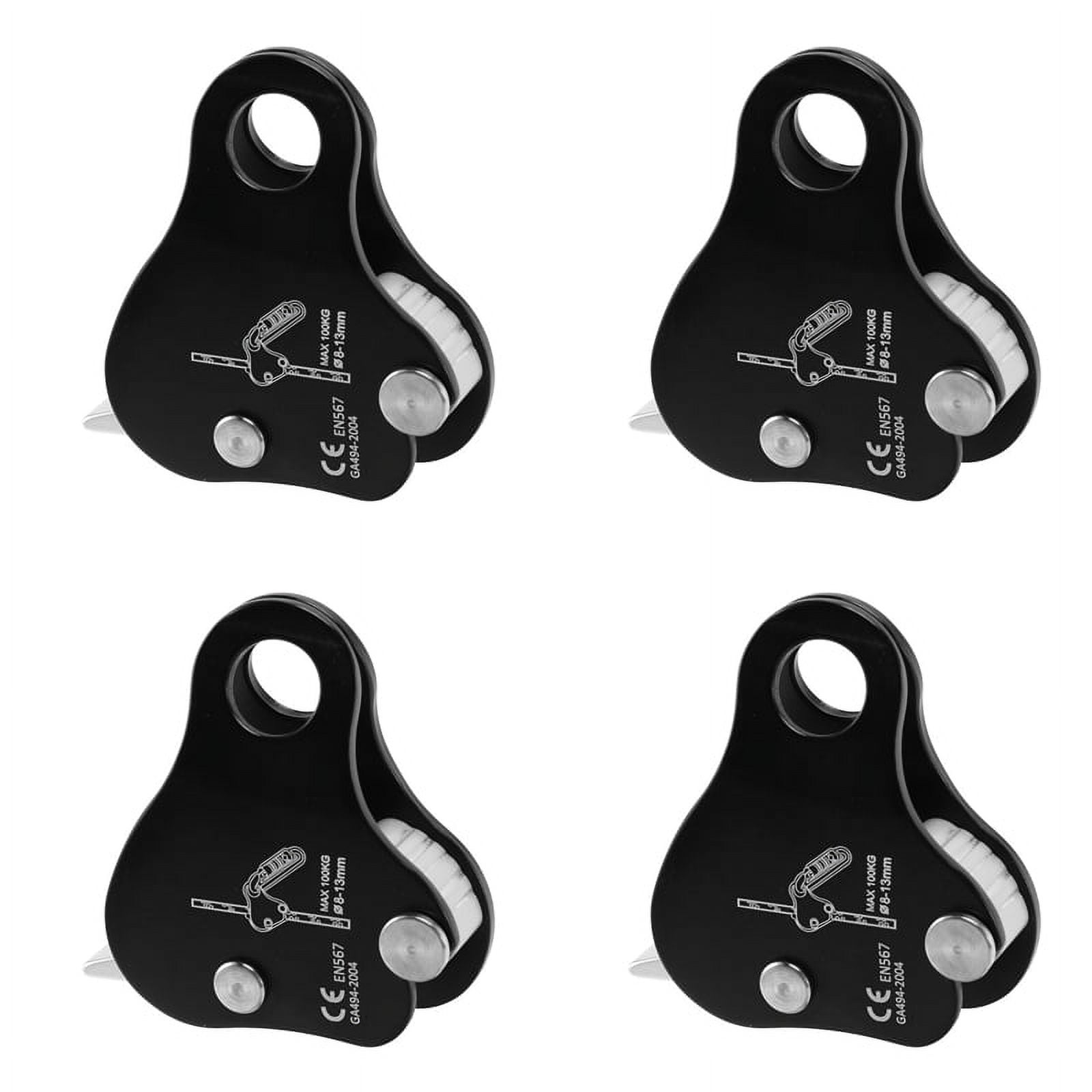 4X Rope Ascender,Rock Climbing Tree Arborist Rope Grab Self-Locking ...