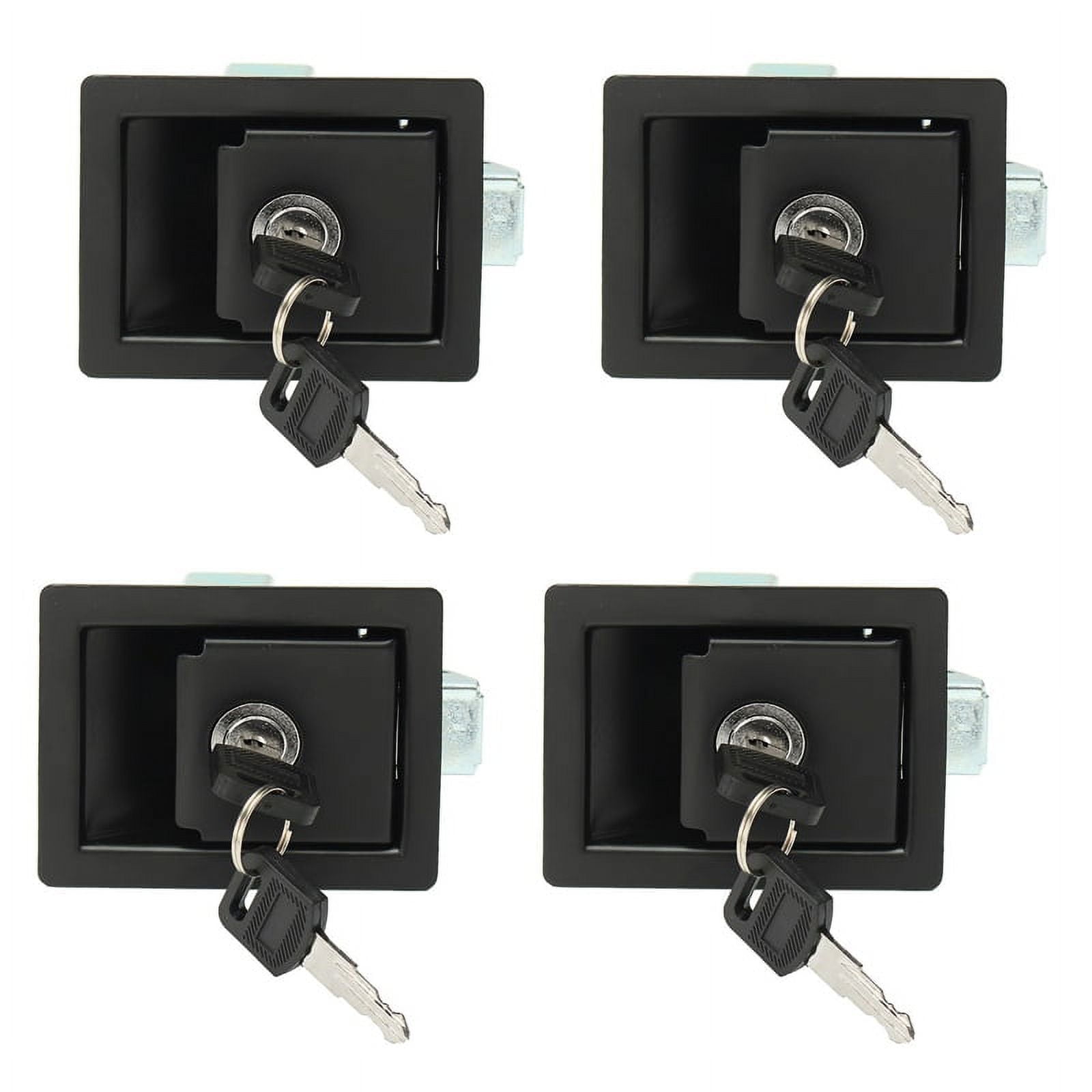 4X Rv Car Paddle Entry Door Lock Latch Handle Knob -Trailer Pull Type ...