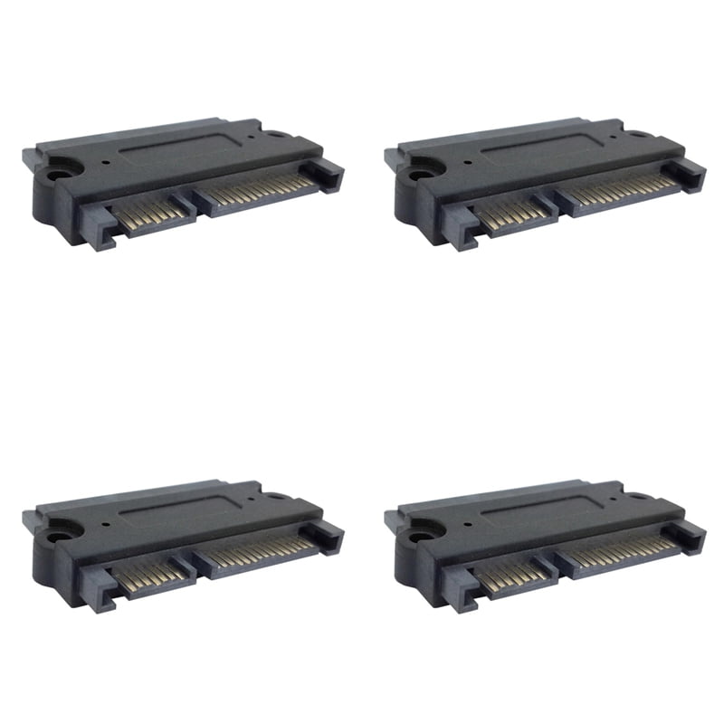 4X SATA 22P 7 + 15 Male to SATA 22Pin Female Convertor Adapter ...