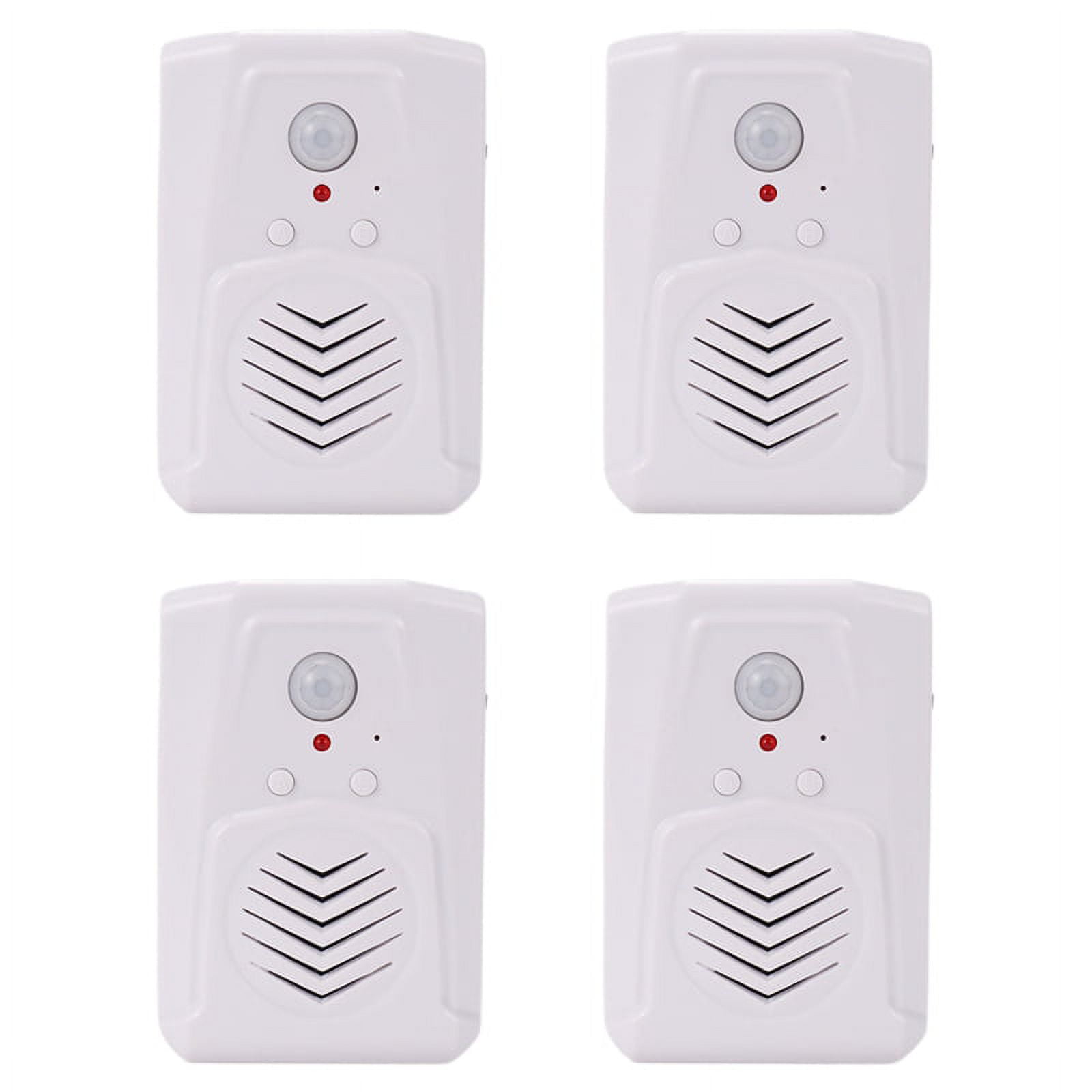 4X Sensor Motion Door Switch MP3 Infrared Doorbell Wireless PIR Motion ...