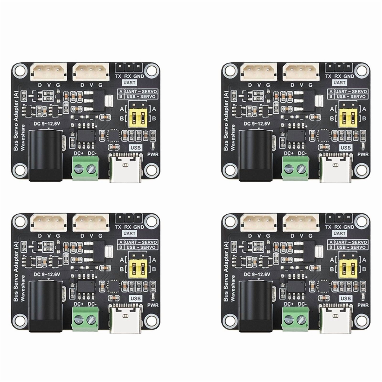 4X Serial Bus Servo Adapter Integrated Power Supply Control Circuit ...