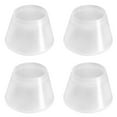 4X Shockproof Silicone Sleeve Tennis Racket Cover Handle End Cap Bumper ...