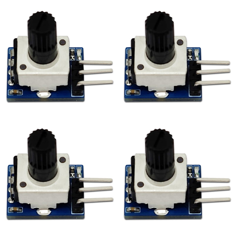 4X Small Servo Motor ESC Tester PWM Control Mini DIY Brushless Fan ...