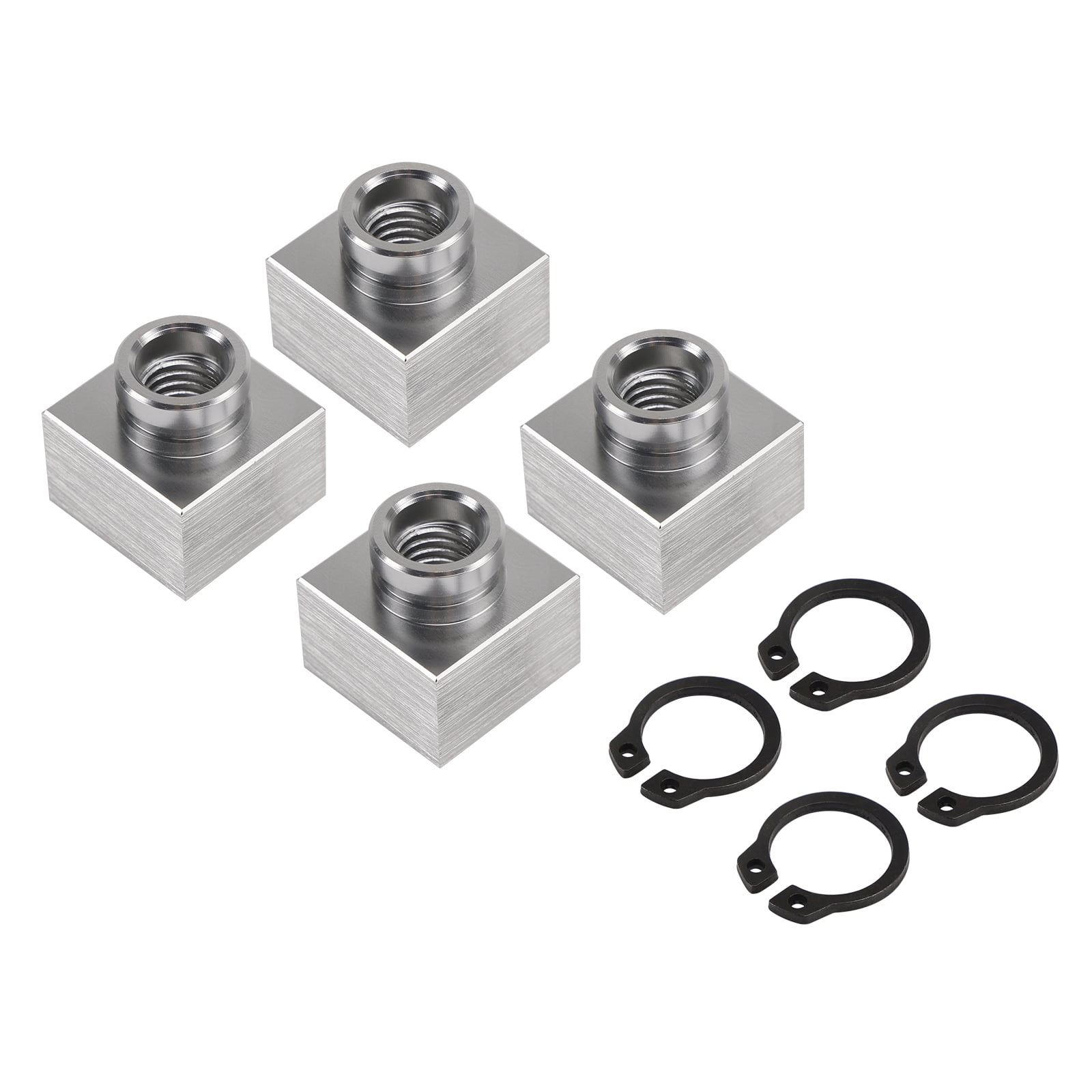 4X Snowmobile Trailer Insert Nut & Snap Ring Kit 04414 03400 For Triton ...