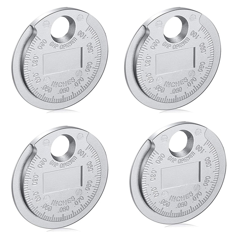 4X Spark Plug Space Tool Gapper Gauge- Wire Spark Plug Space Measuring ...