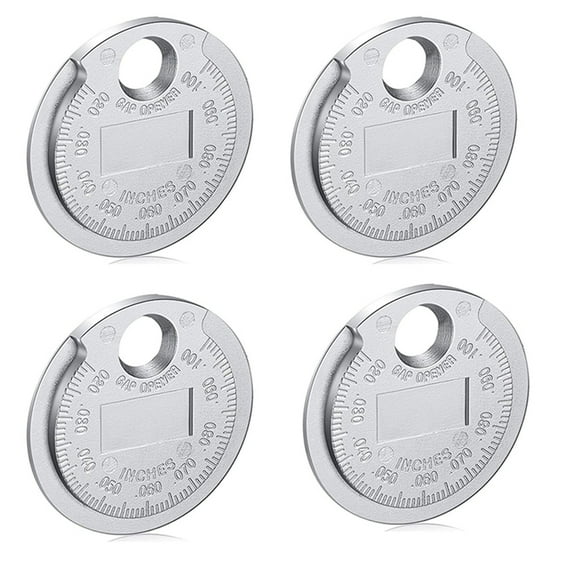 4X Spark Plug Space Tool Gapper Gauge- Wire Spark Plug Space Measuring ...
